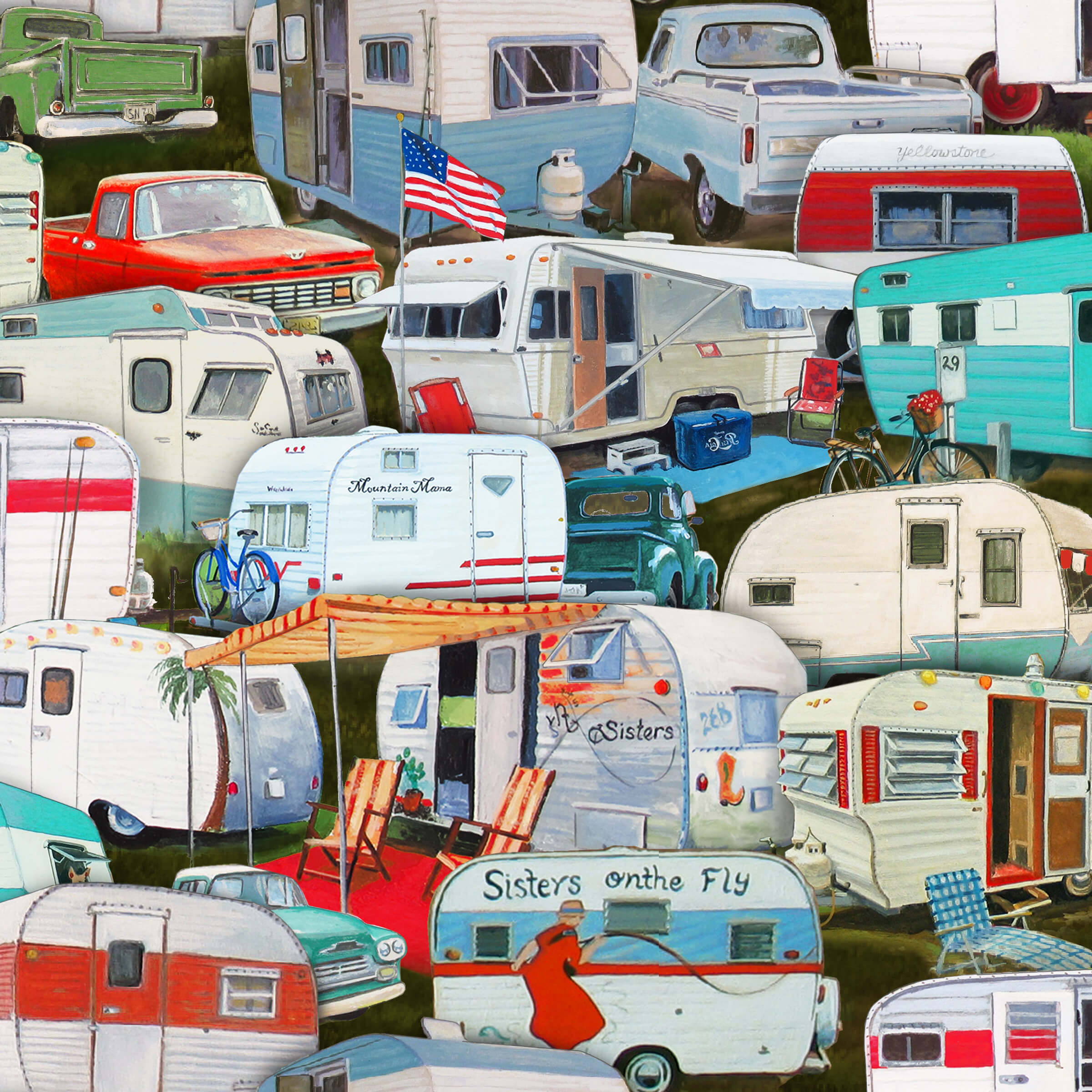 Vintage Trailers – Elizabeth's Studio