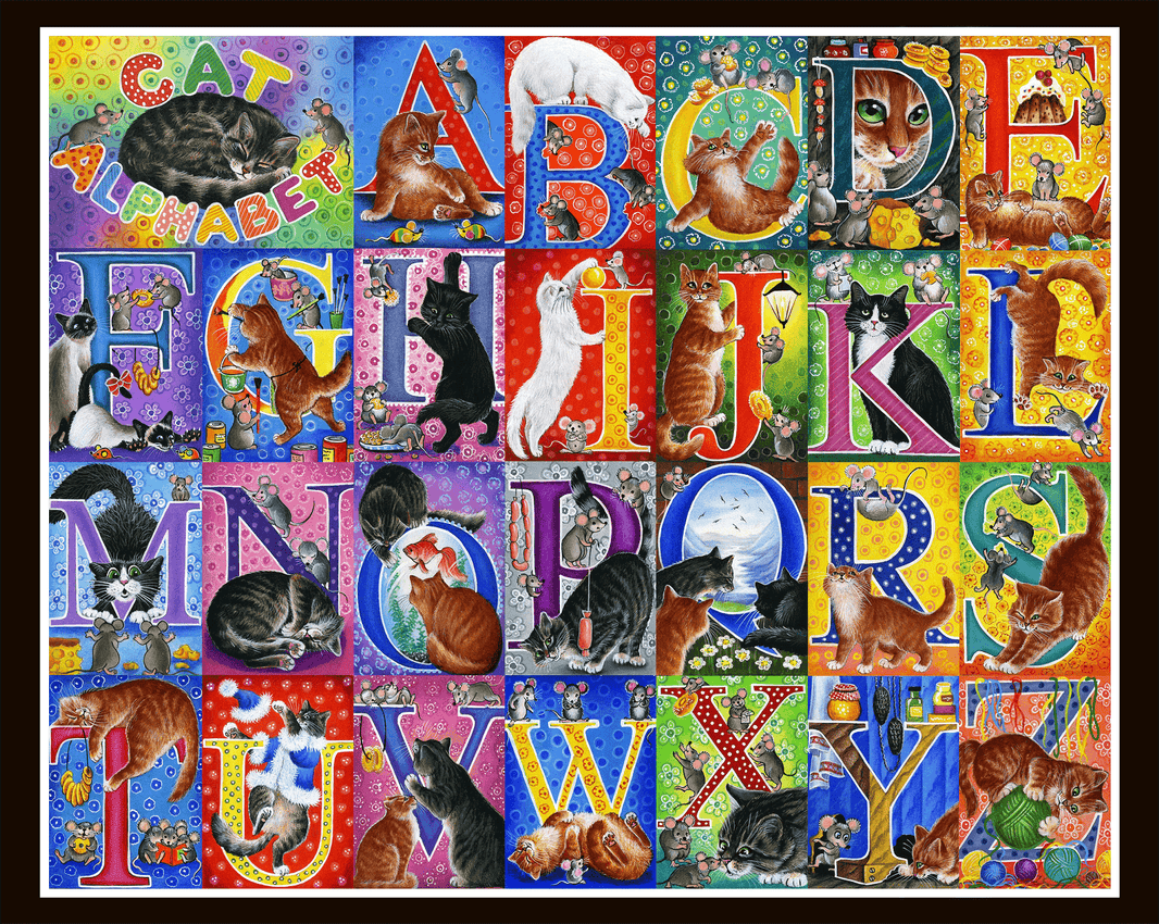 Cat Alphabet – Elizabeth's Studio