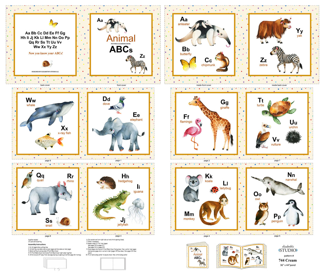 Animal ABC's – Elizabeth's Studio